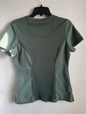 Cherokee | Tops | Womens Cherokee Olive Green Scrub Top | Poshmark